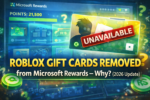 Roblox Gift Cards Removed from Microsoft Rewards 2026